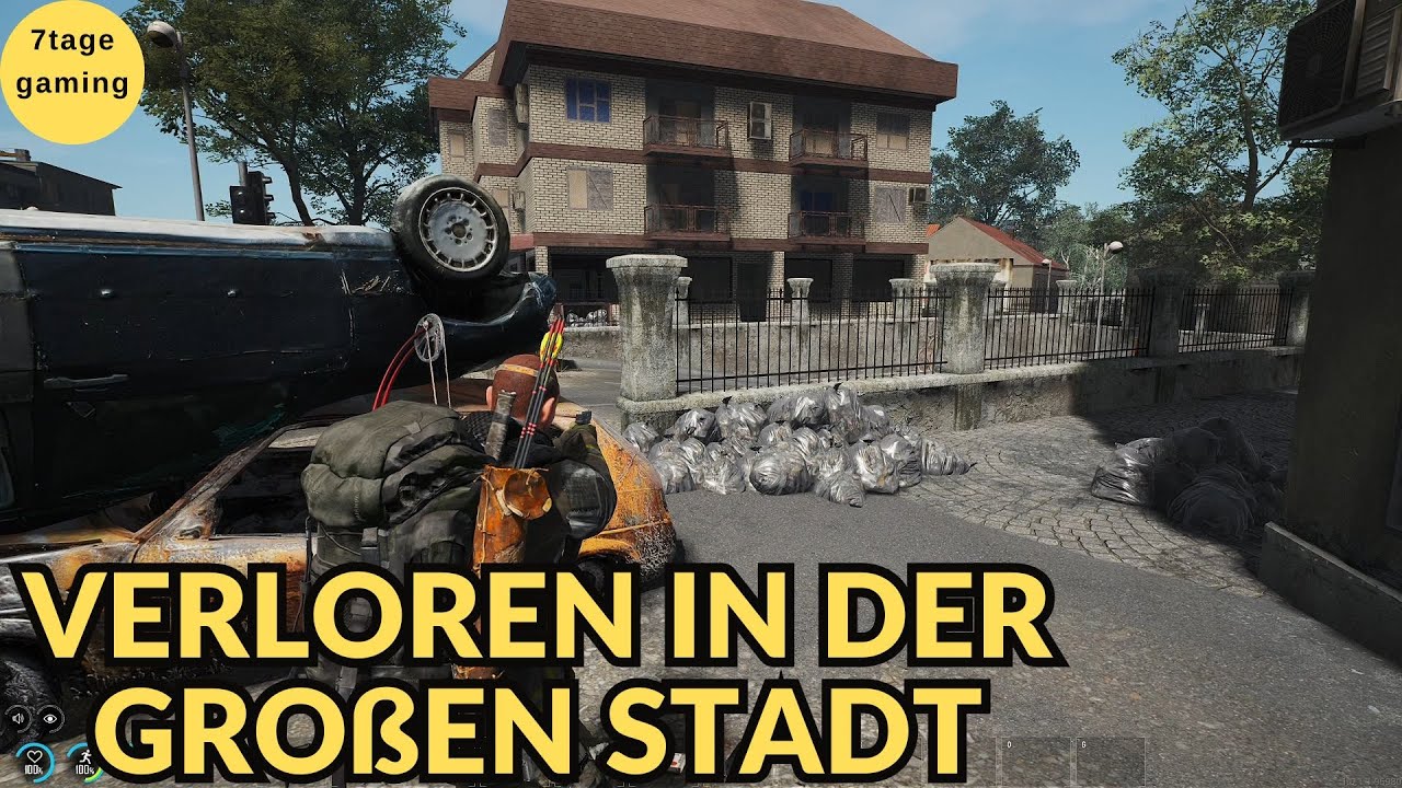SCUM Gameplay Deutsch | 14 | Verloren in der großen Stadt Samobor - YouTube