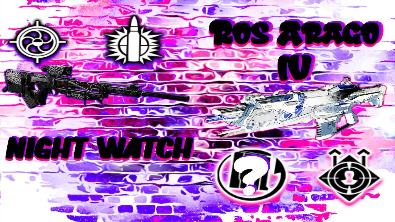 Night Watch/Ros Arago IV I Kept Both Eyes On This PvP Match | Destiny 2 ...