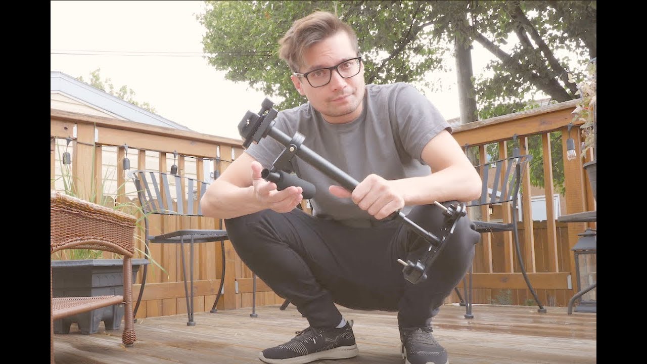 My First (super cheap) Glidecam/Stabilizer - YouTube