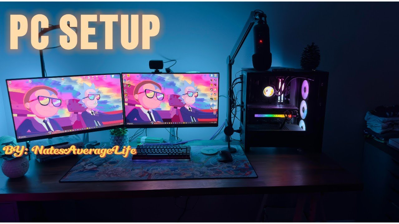 How I Saved a Year to Build My Dream PC Setup - YouTube