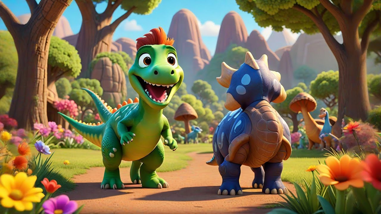 Clap Clap Dino Dance — Stomp Stomp Song! | Dino Dance Party for Kids ...