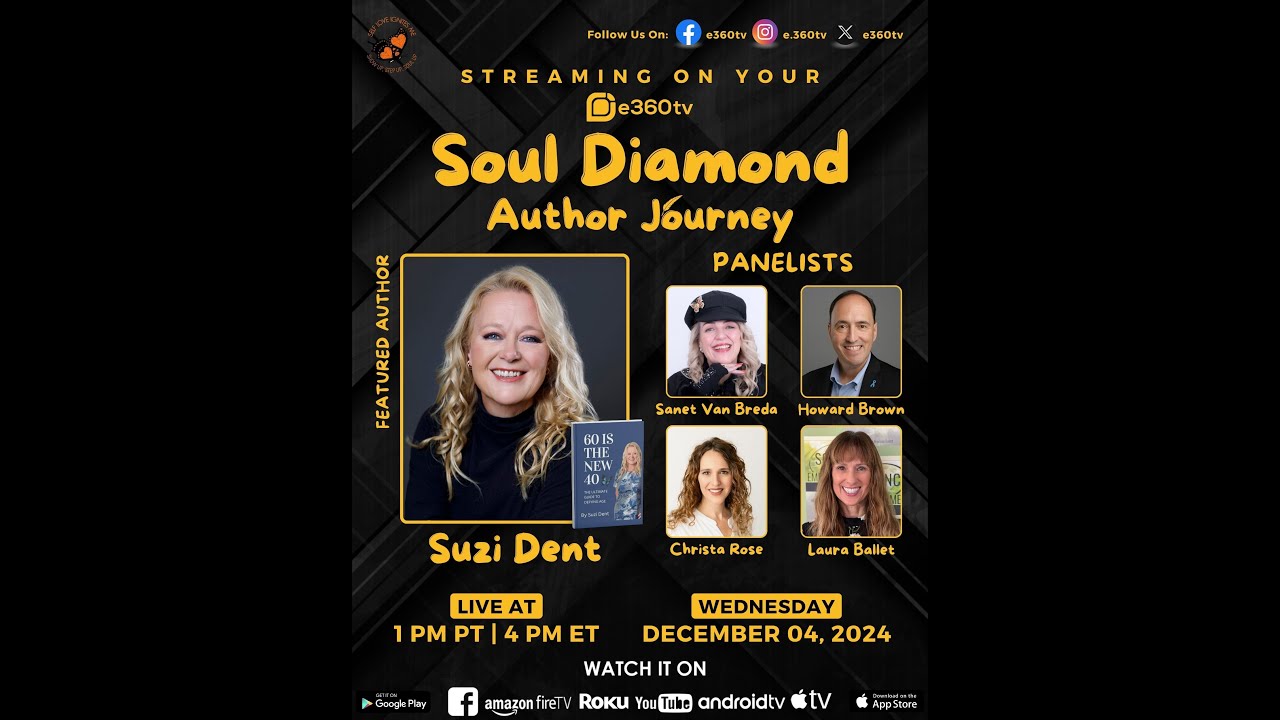 📖Episode 27 Soul Diamond Author Journey – Suzi Dent - YouTube