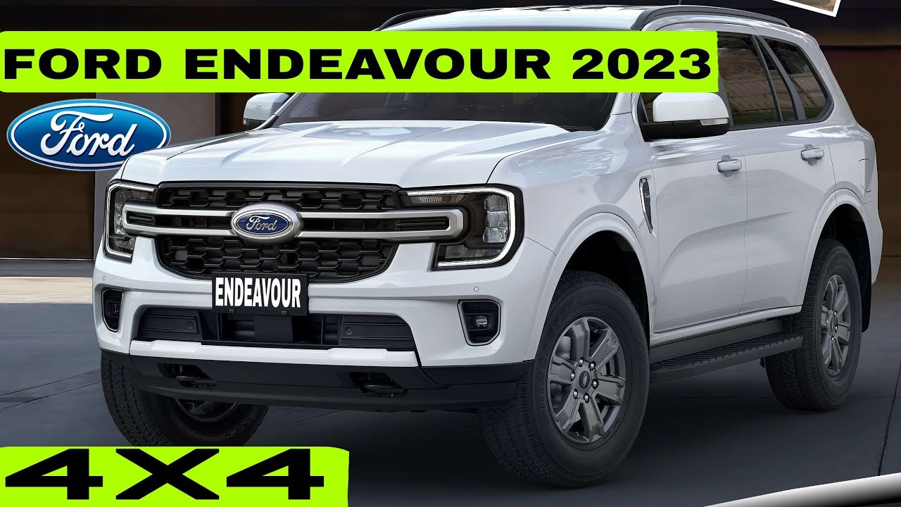 FORD ENDEAVOUR 2023 FACELIFT | 4X4 With ADAS And New Features, Price ...