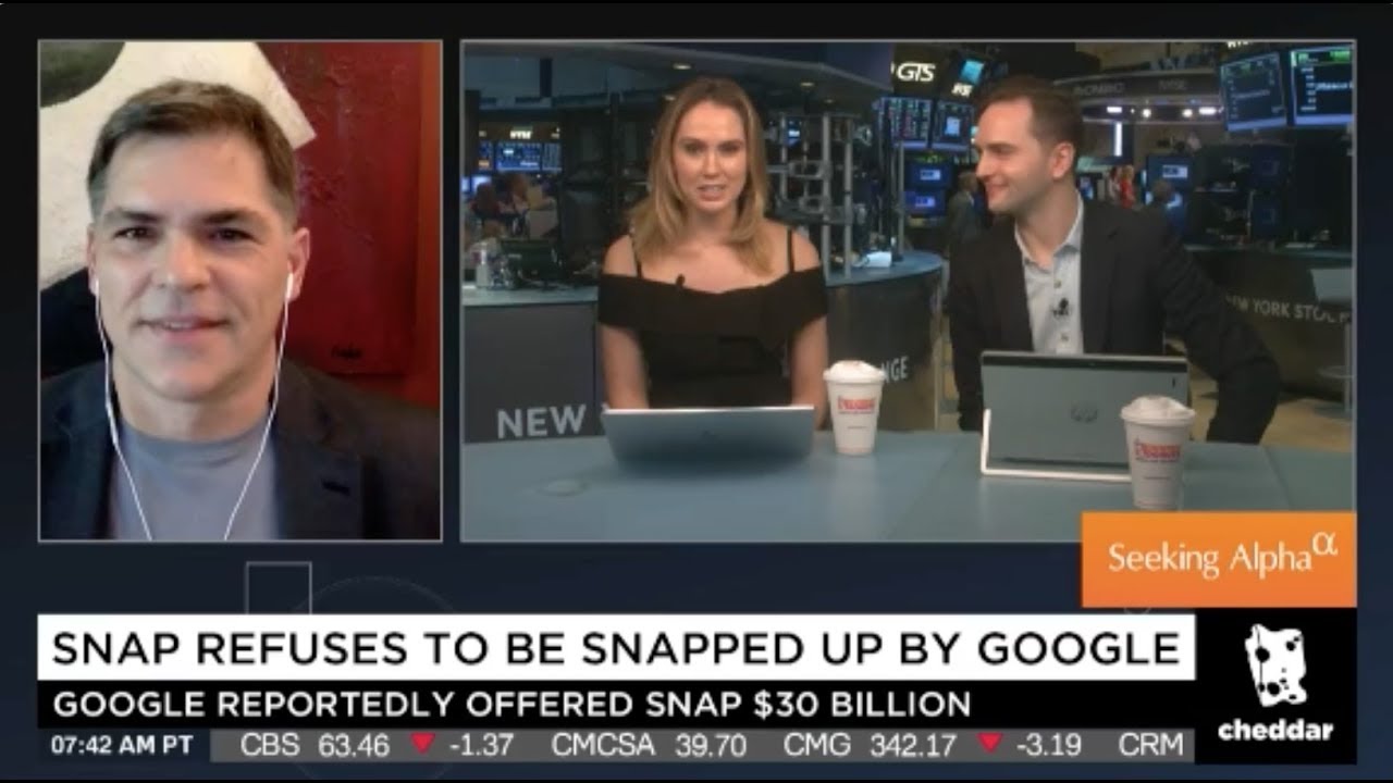 Google Snapping up SNAP? Is CEVA a long-term play? [Cheddar] - YouTube