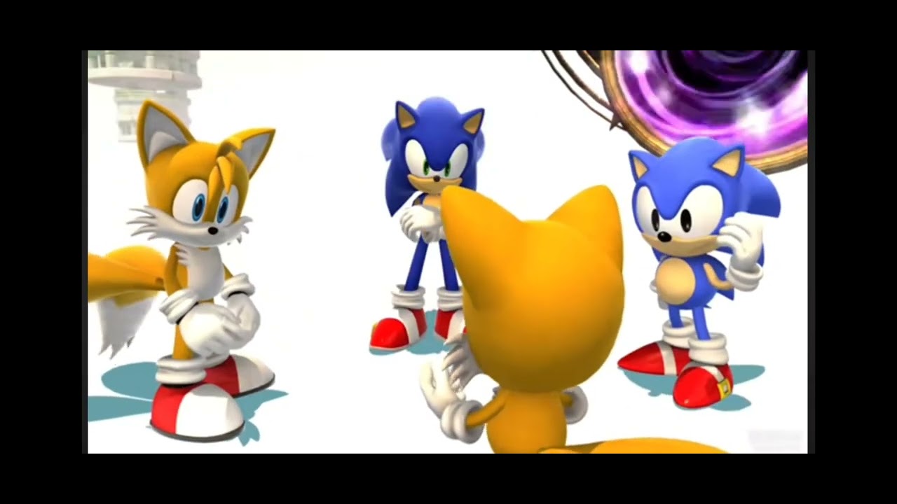 If I voiced everyone in the Sixth Cutscene in Sonic Generations - YouTube