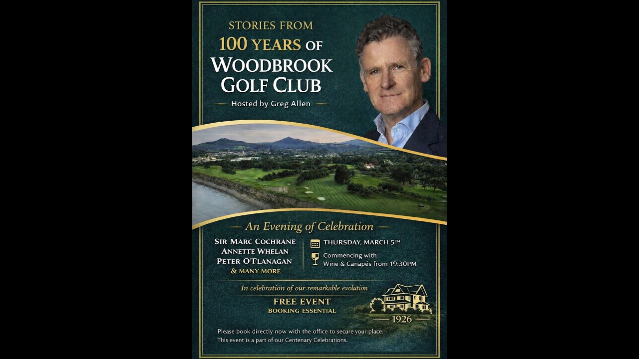 Stories from 100 Years of Woodbrook Golf Club - YouTube