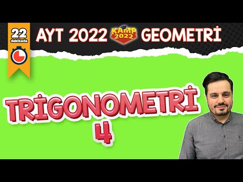 Trigonometri - 4 | AYT Geometri #Kamp2022