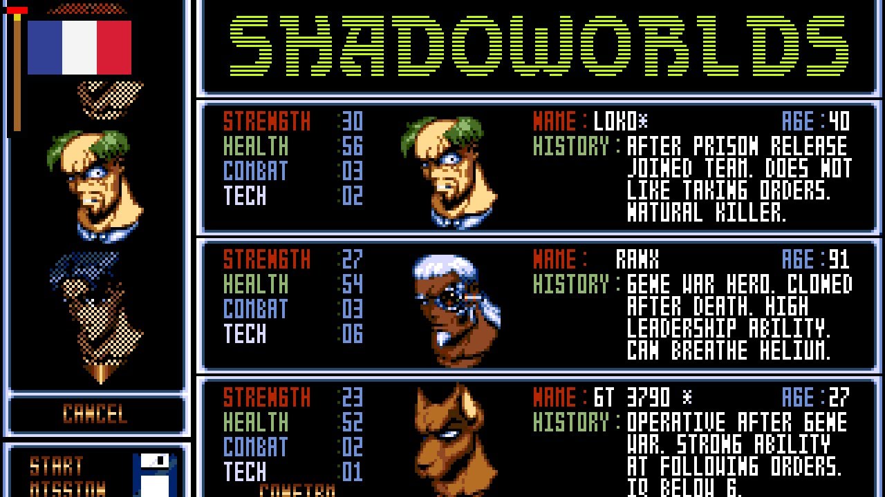 Découverte RPG : Shadoworlds Amiga/Atari ST/PC - YouTube