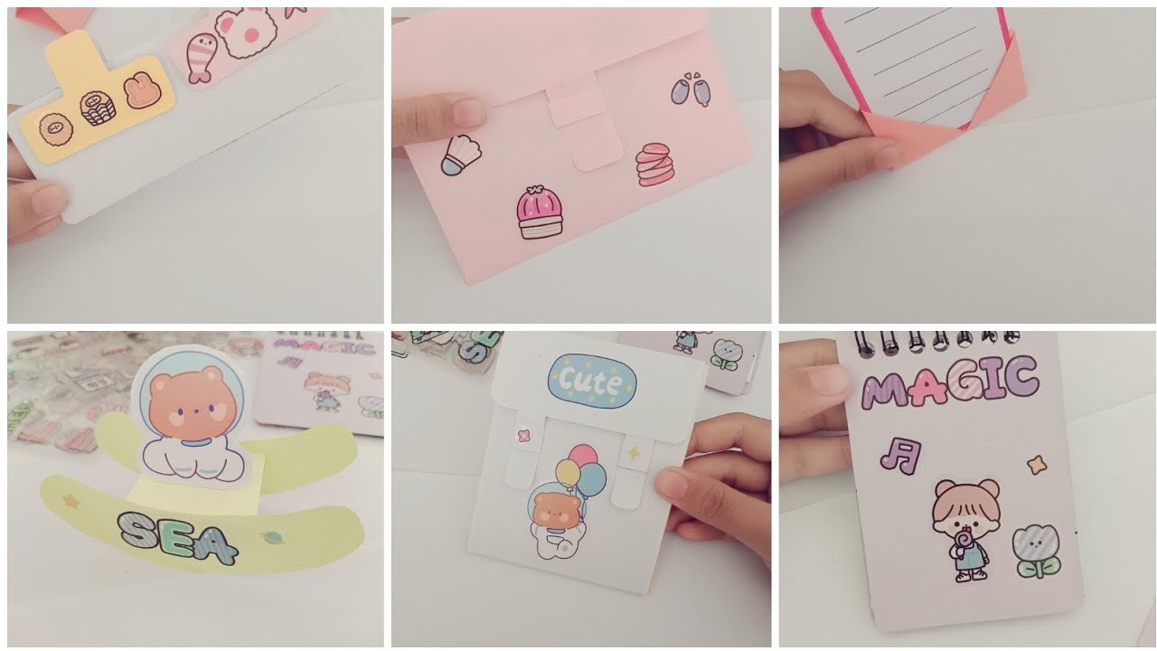 Easy paper crafts🌈. Diy school supplies. Sawaba art and craft. - YouTube