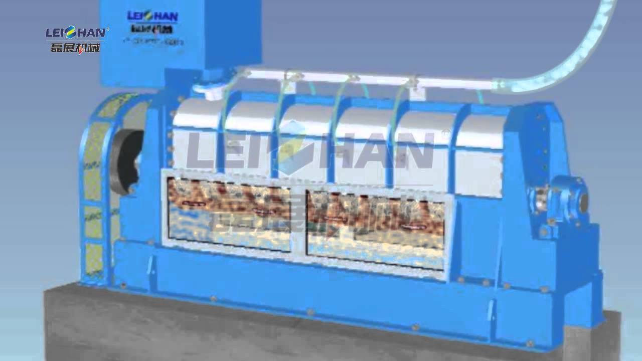 Reject Separator for Paper Pulp Making - YouTube