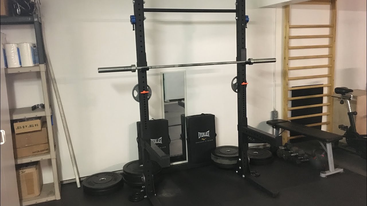 KC Stories - Rogue Fitness SML-2 Monster Lite Squat Stand - YouTube