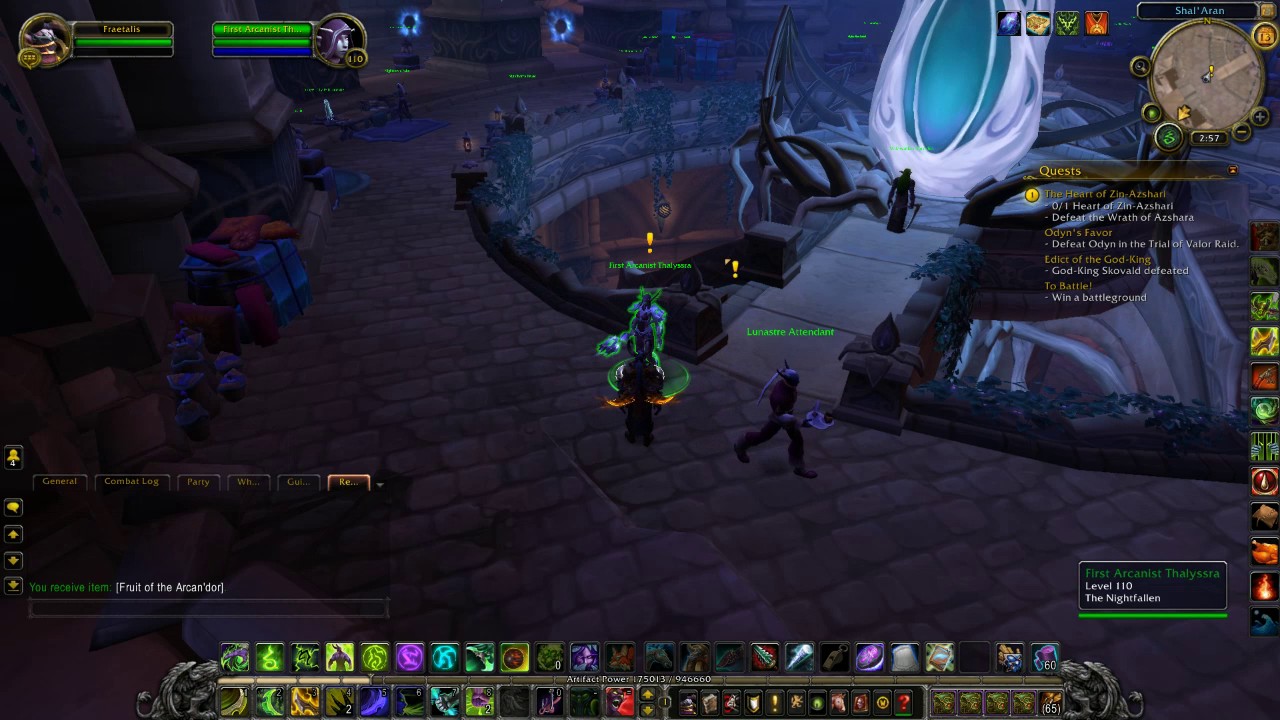 World of Warcraft Feeding the Rebellion Legion Quest Guide - YouTube