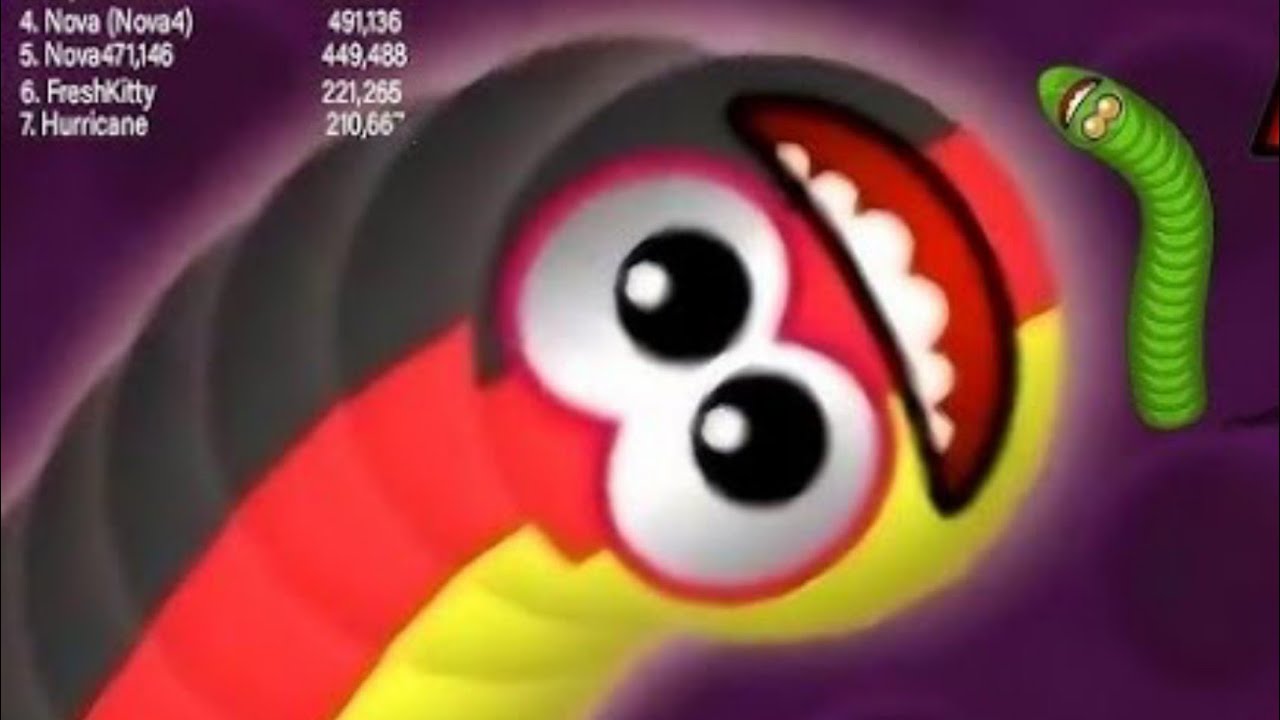 🐍 Worms zone io new update gameplay||😱New skin gameplay Prat 155 - YouTube