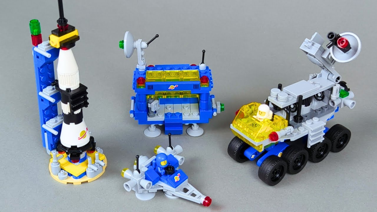 LEGO 40712 Micro Rocket Launchpad Speed Build - YouTube