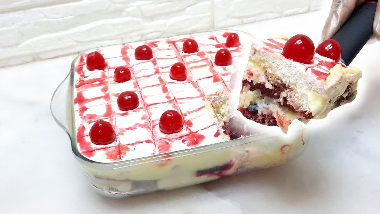 Cherry Rusk Delight Recipe 🍒!!! - YouTube