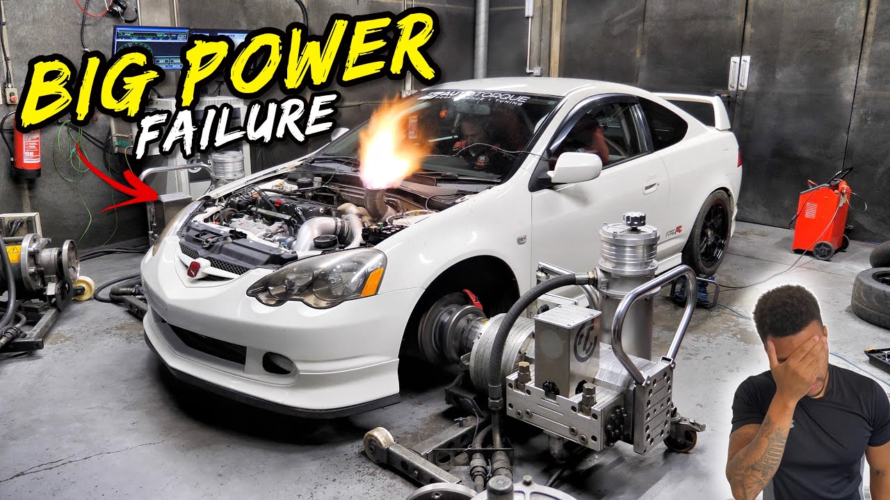 MY AWD TURBO DC5 MADE CRAZY POWER! ..THEN THIS HAPPENED - YouTube