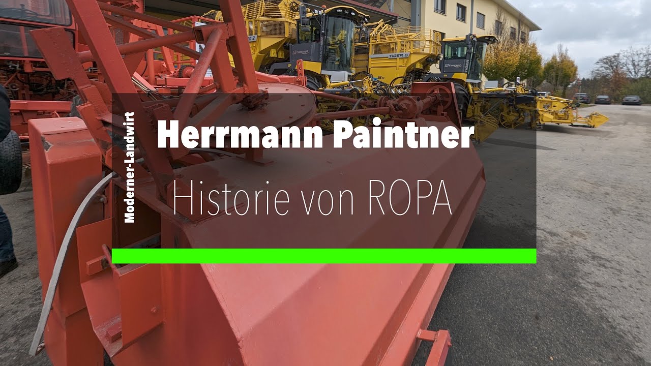 Historie von ROPA - Hermann Paintner - YouTube