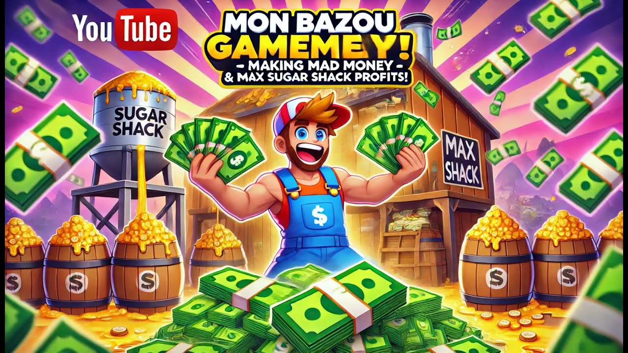 Mon Bazou Gameplay! EP 3 – Making MAD MONEY & MAX Sugar Shack Profits! 💰🔥 - YouTube