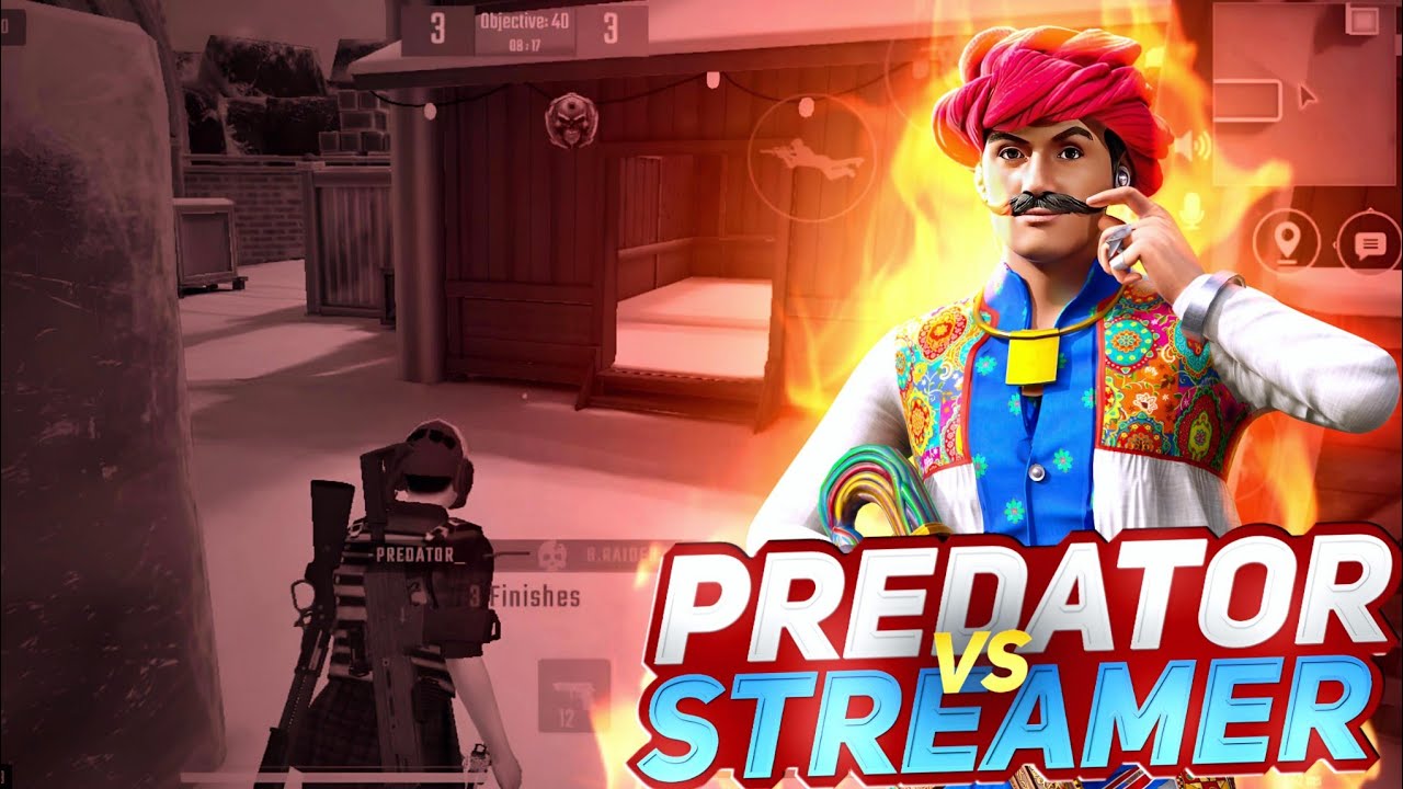 PREDATOR VS STREAMERS || Intense gameplay against pro players - YouTube