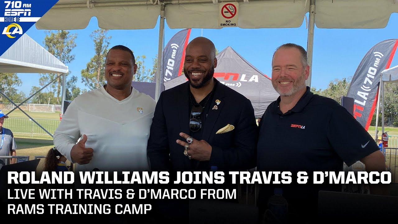 Rams legend Roland Williams joins Travis & D'Marco live from Rams ...