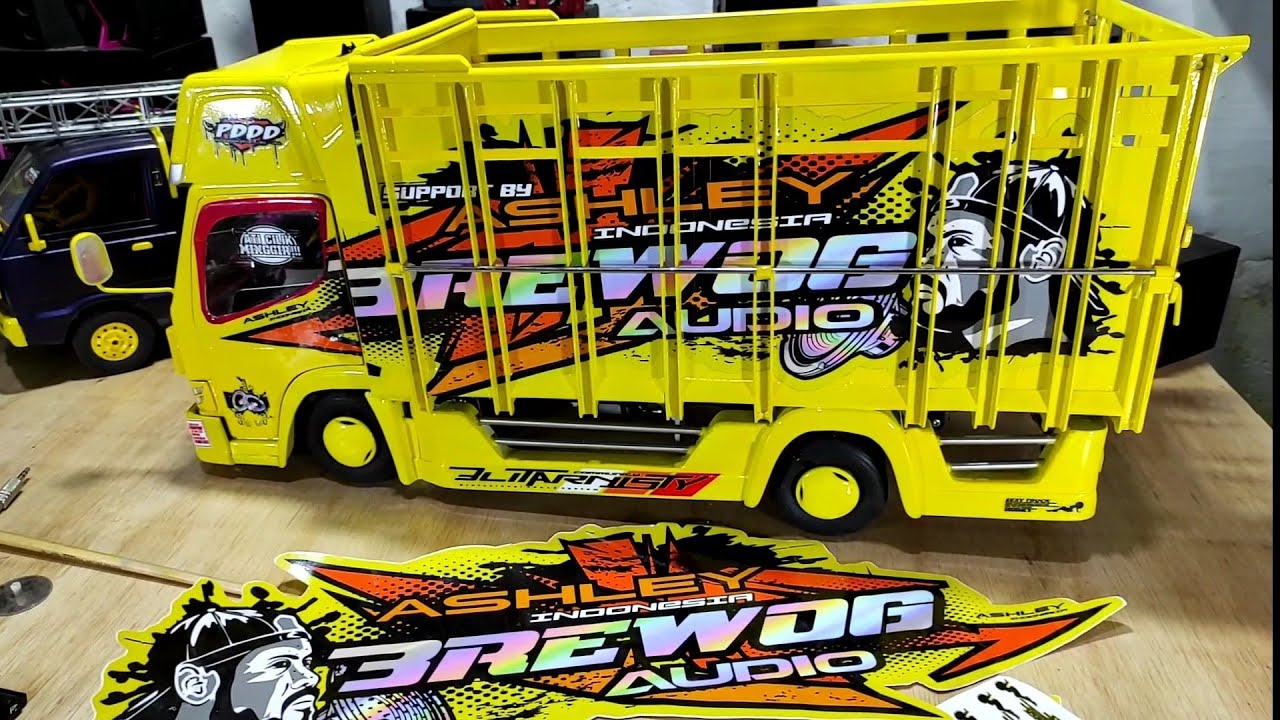 truck brewog audio miniatur, download file stiker dan cara pasang ...