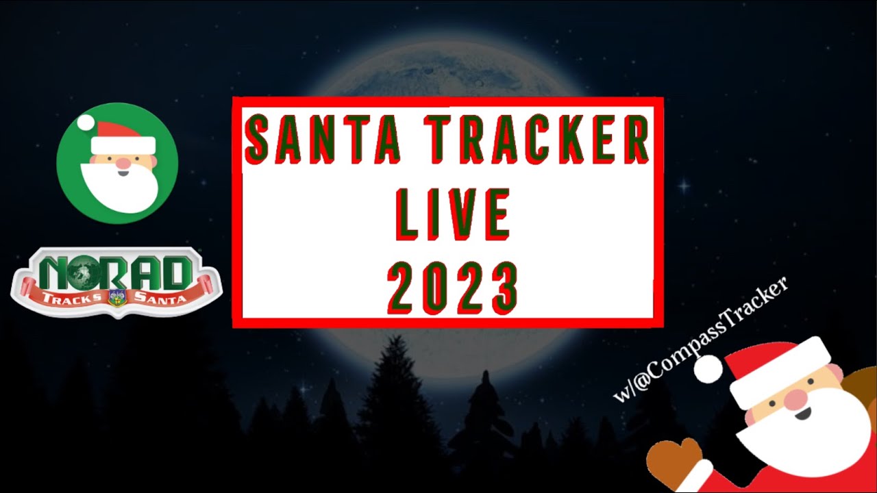 2023 Santa Tracker Live Stream Countdown 🔴 - YouTube