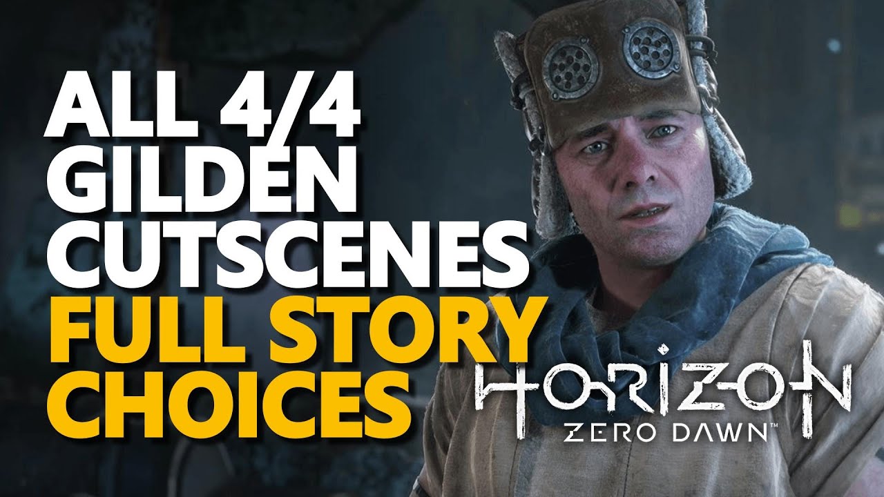 All Gildun Choices Cutscenes Horizon Forbidden West DLC Full Story ...