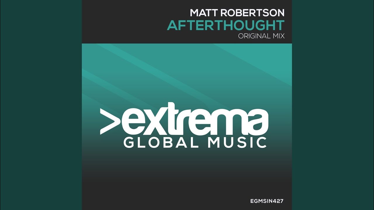 Afterthought - YouTube