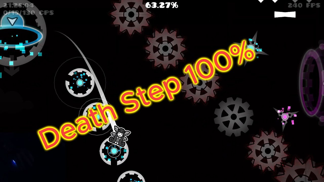 Geometry Dash | Death Step 100% [DEMON] - YouTube