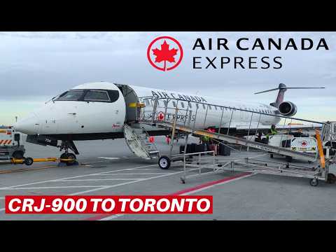 AIR CANADA EXPRESS CRJ-900 (Economy) | Thunder Bay - Toronto | Flight Review