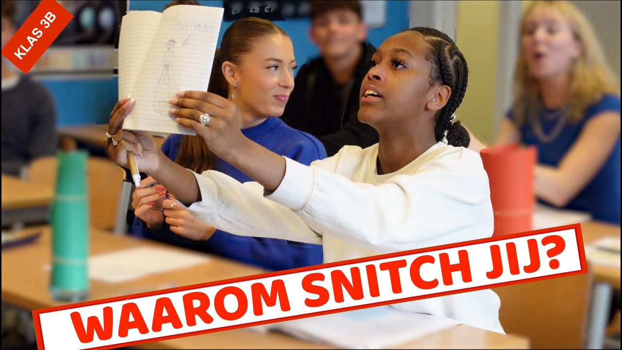 WAAROM GA JE MIJ SNITCHEN - YouTube