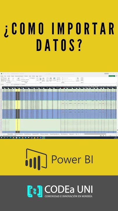 ¿Cómo importar datos en Power BI? - YouTube
