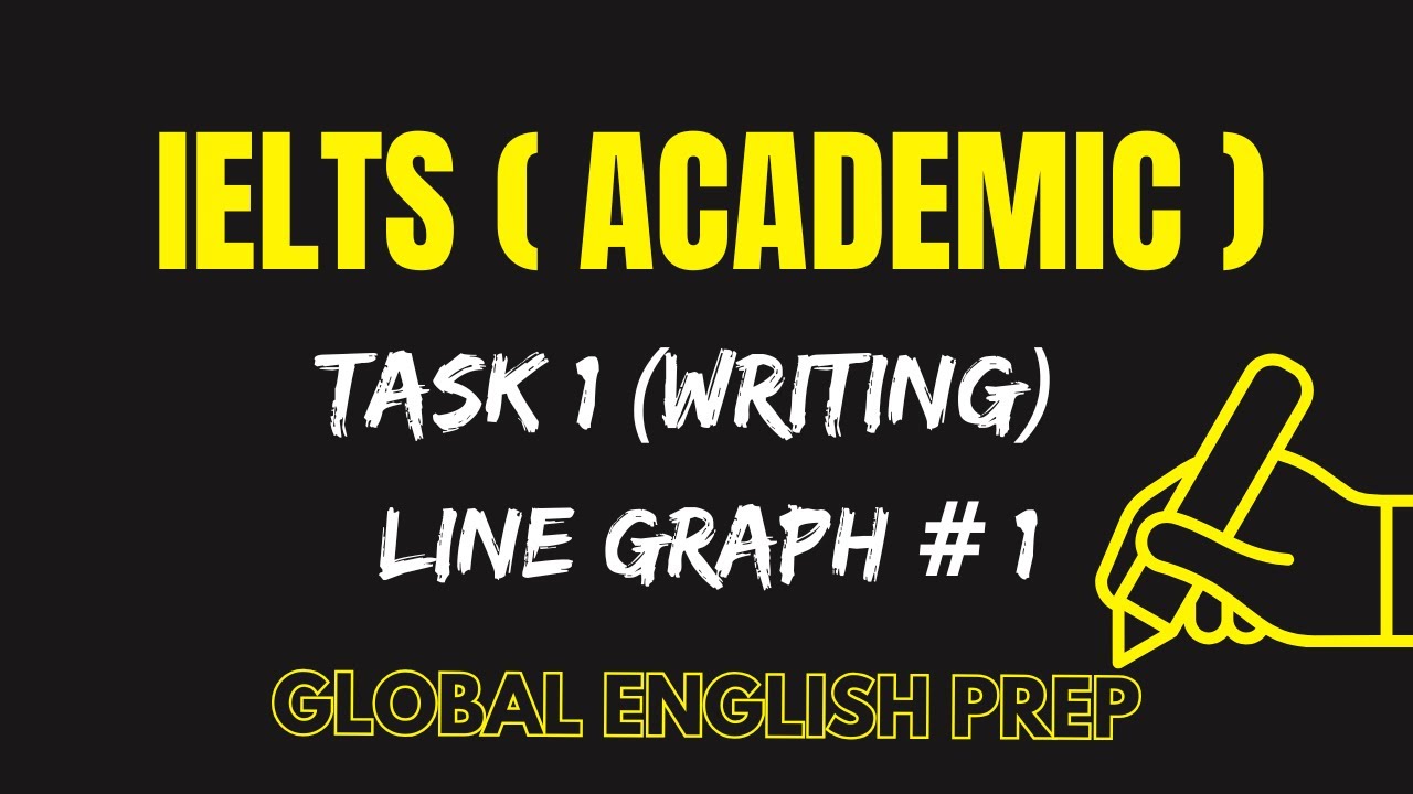 ILETS writing task 1 academic line graph - YouTube