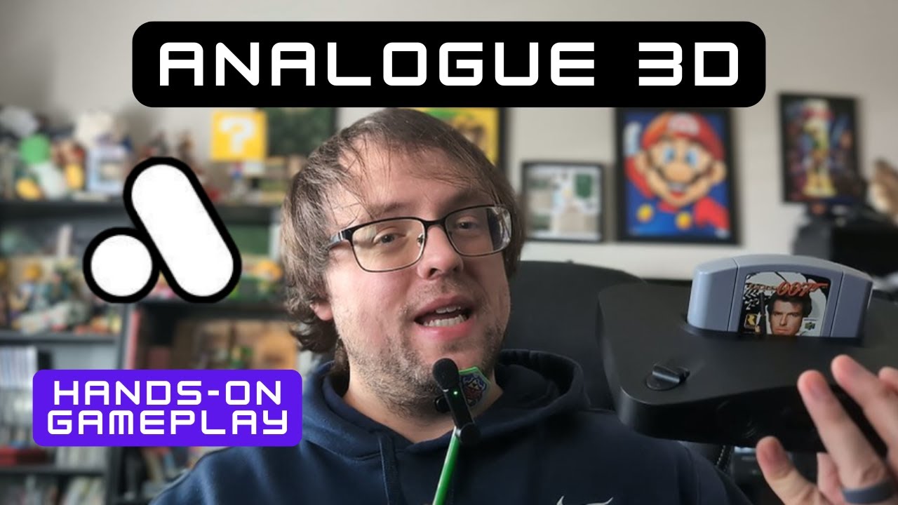 Analogue 3D | REAL Hands-On N64 Gameplay and Review Impressions - YouTube