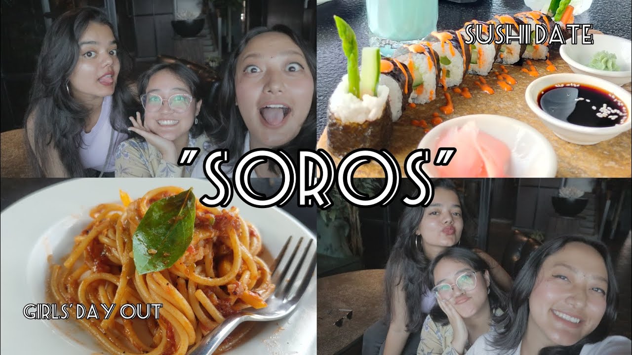 SOROS - Kitchen & Bar, Ranchi ||Sushi date||Girls day out|| Supriya ...
