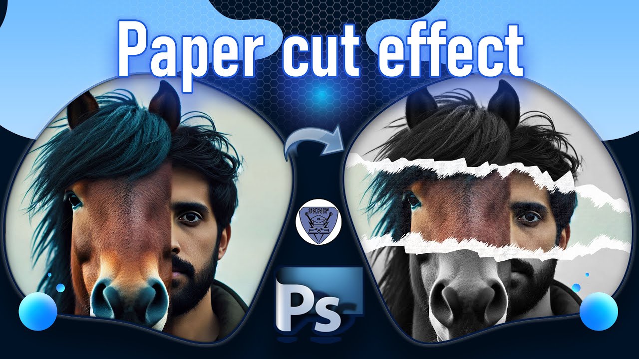 Paper Cut Effect | Adobe Photoshop Tutorial Part 01 - YouTube