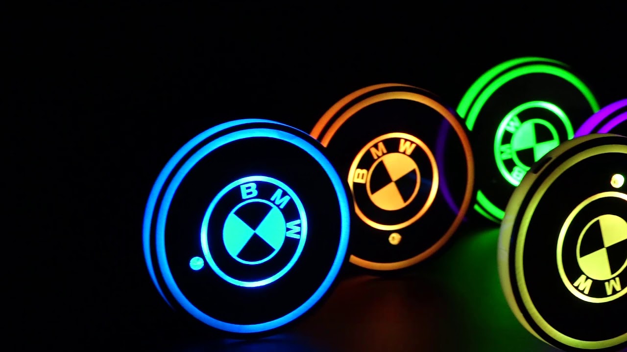 Colorful coasters to make your car unique - YouTube
