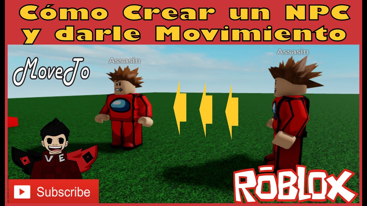 CÓMO HACER UN NPC QUE SE MUEVA - ROBLOX STUDIO - YouTube