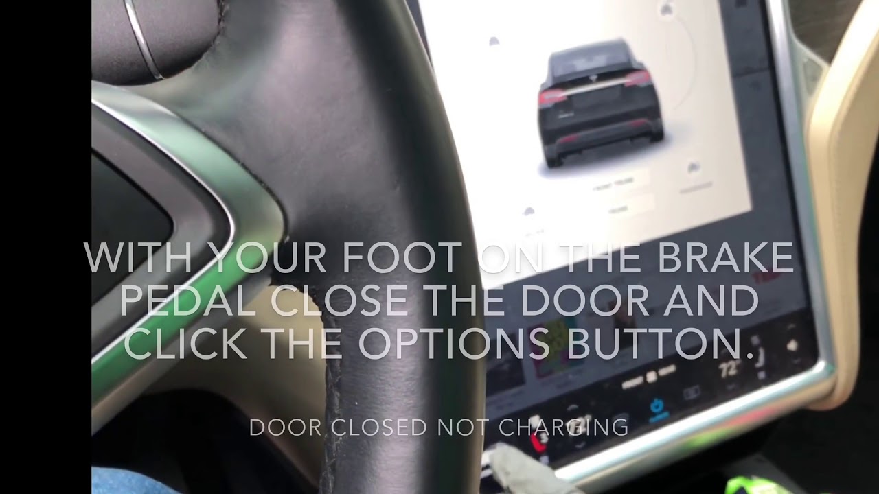 How to change a flat tire on a Tesla Model X or Model S - YouTube