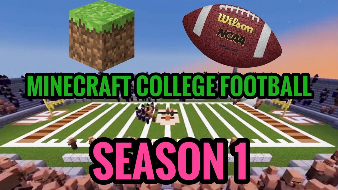 Minecraft College Football - Season 1 Highlights (Pig State, Ole Moo ...