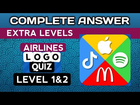 Logo Quiz 2023, EXTRA LEVELS, AIRLINES lvl 1&2. complete answer ...