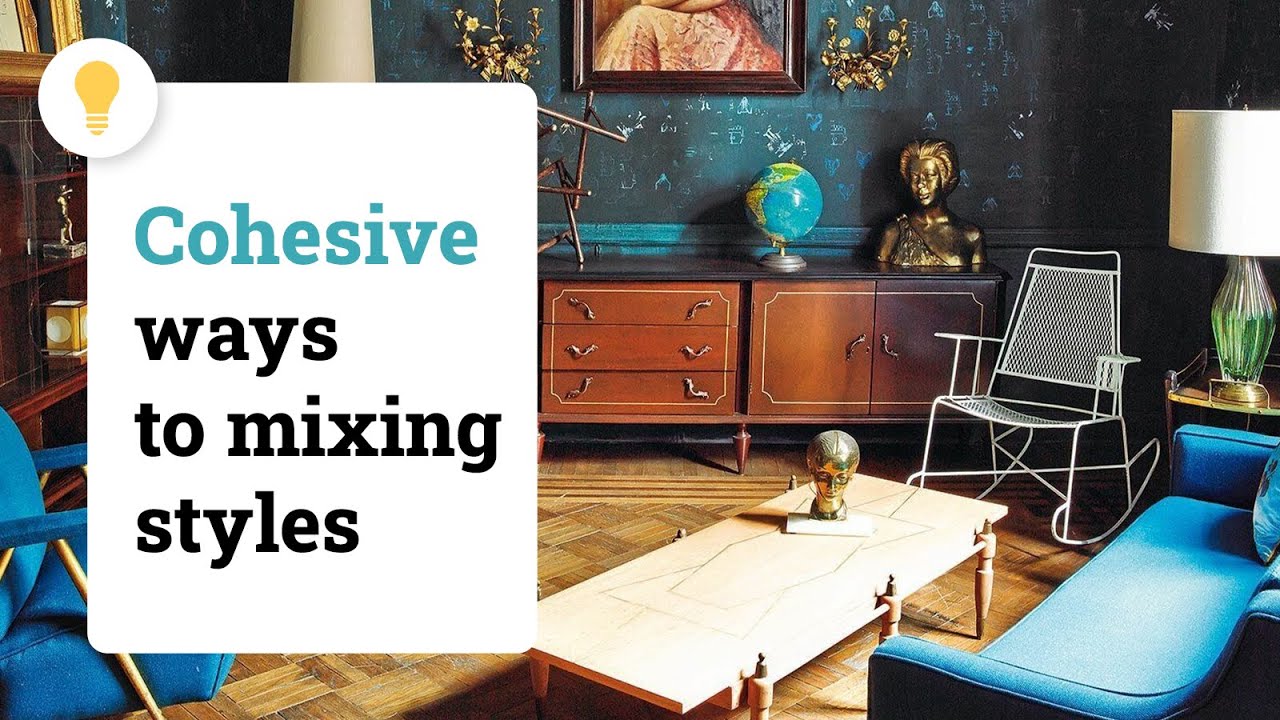 How to combine different styles in a cohesive way. Eclectic home design ...