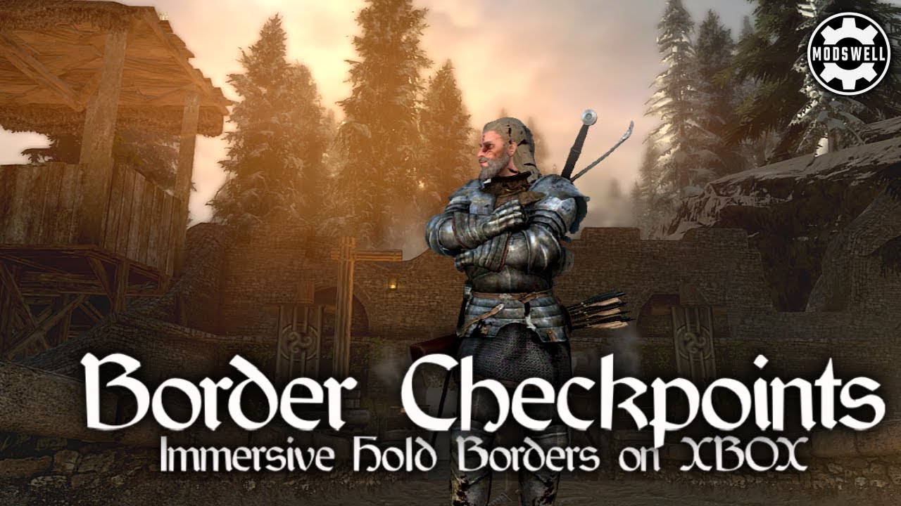 Skyrim The Best Borders Mod on XBOX - YouTube