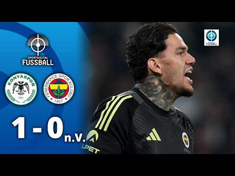 Sensation! Fenerbahçe scheitert erneut im Viertelfinale | Konyaspor - Fenerbahçe