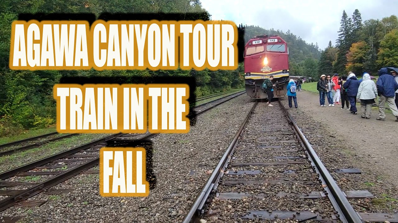 I TAKE THE AGAWA CANYON TOUR TRAIN TO SEE THE FALL COLORS!!! An 8-hour ...