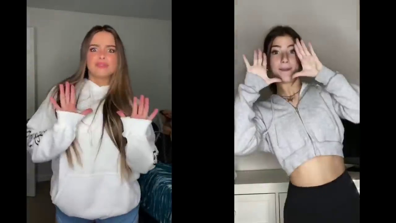 Charli D_amelio Vs Addison Rae Tik Tok😍 - YouTube