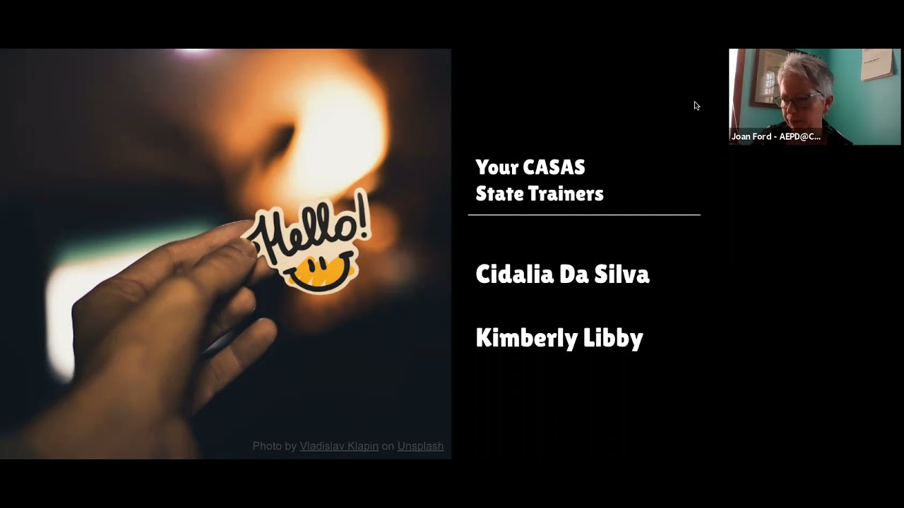 CASAS Remote Testing Training Jan 2021 - YouTube