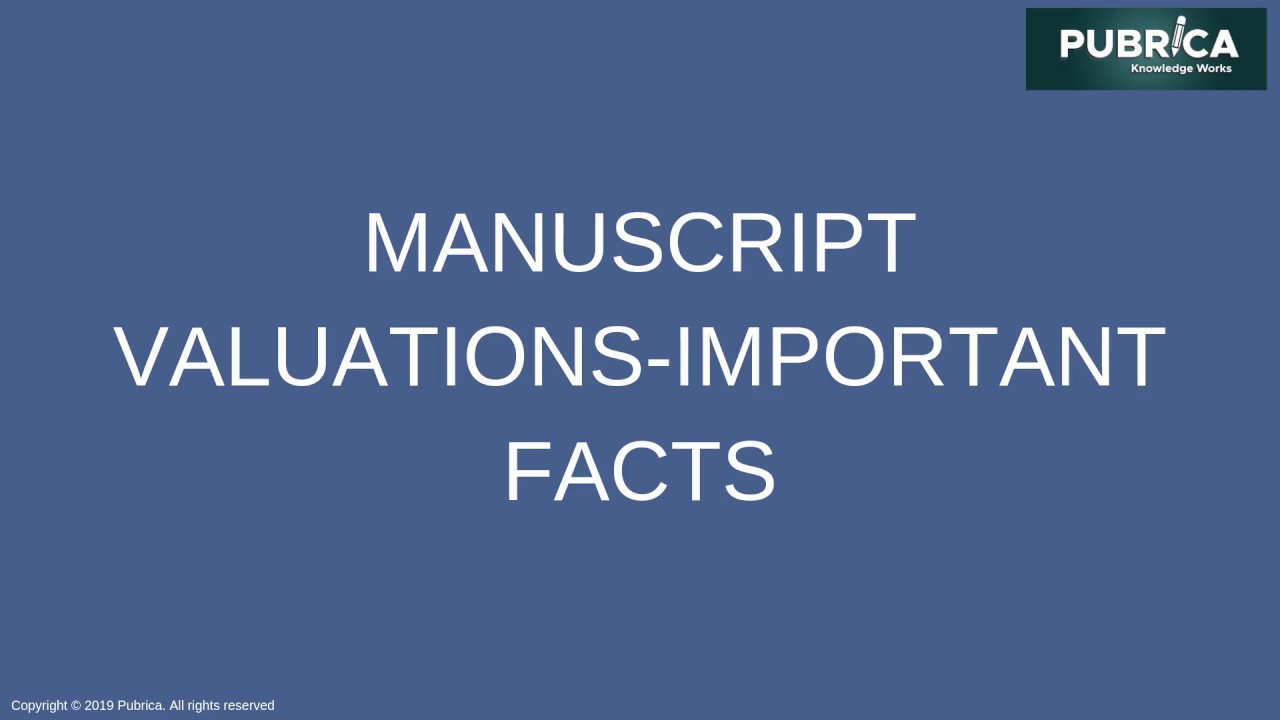The Process of Scientific Manuscript Evaluation in a High Impact ...
