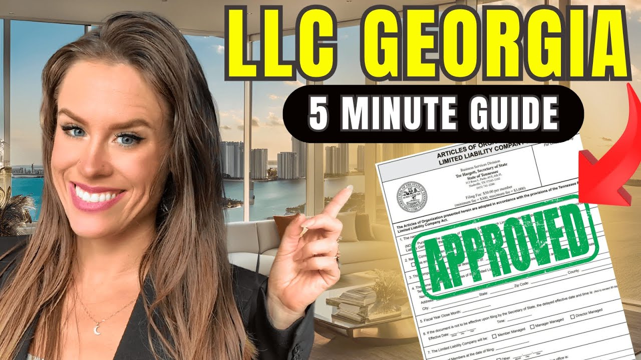 How to Start an LLC in Georgia in 2026 (Step-by-Step) - YouTube