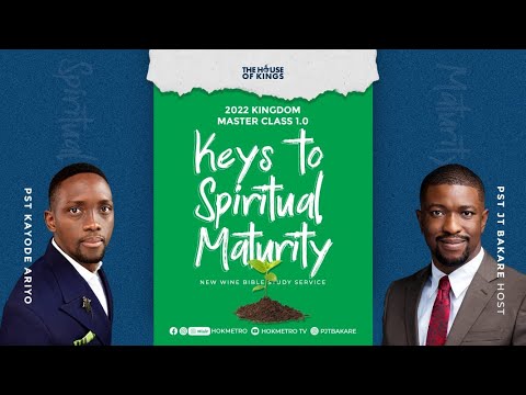 Keys to Spiritual Maturity || PJT Bakare & Pastor Kayode Ariyo ...